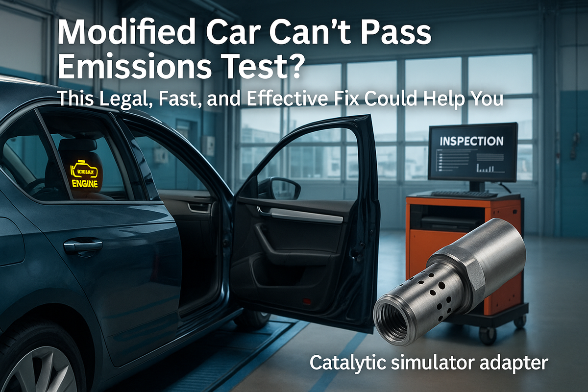 How to Pass Emissions After a Catalytic Delete — Adapter Fix Without Tuning– Master Cars Store