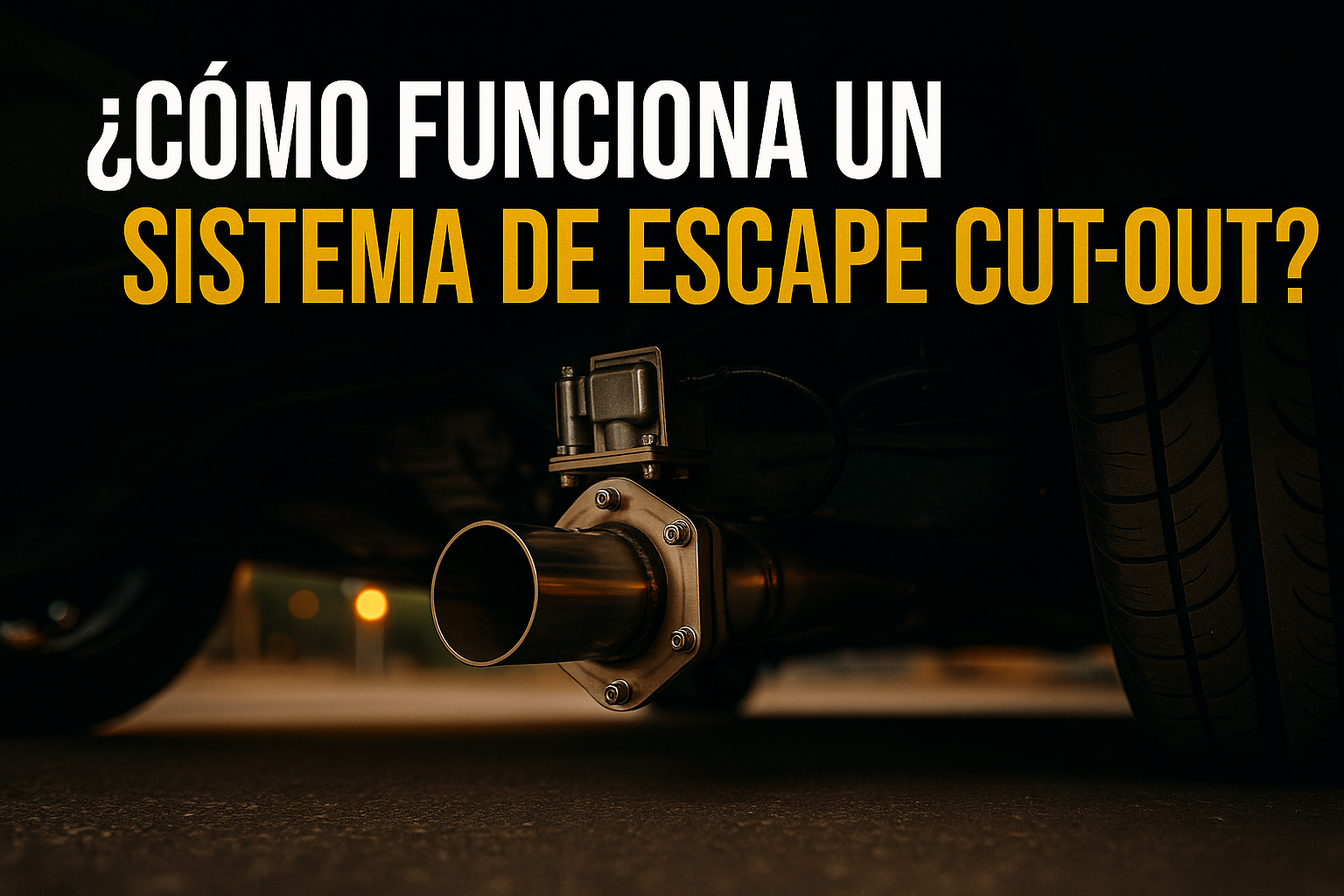 ¿Cómo funciona el Cut Out inalámbrico? | Master Cars– Master Cars Store