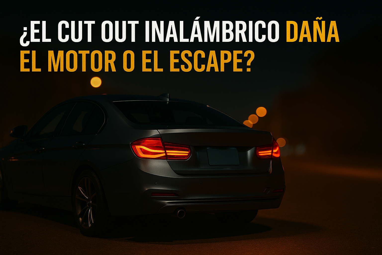 ¿El Cut Out Inalámbrico daña el motor o el escape? | Master Cars ...