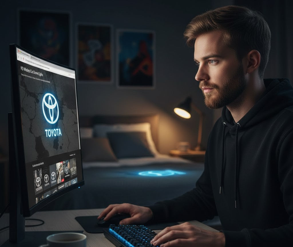 LED Logo Projector for Cars | Style and Exclusivity– Master Cars Store