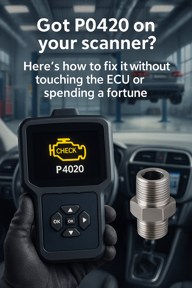 Fix P0420 Code Without ECU Reprogramming Using This Mini Cat Adapter ...