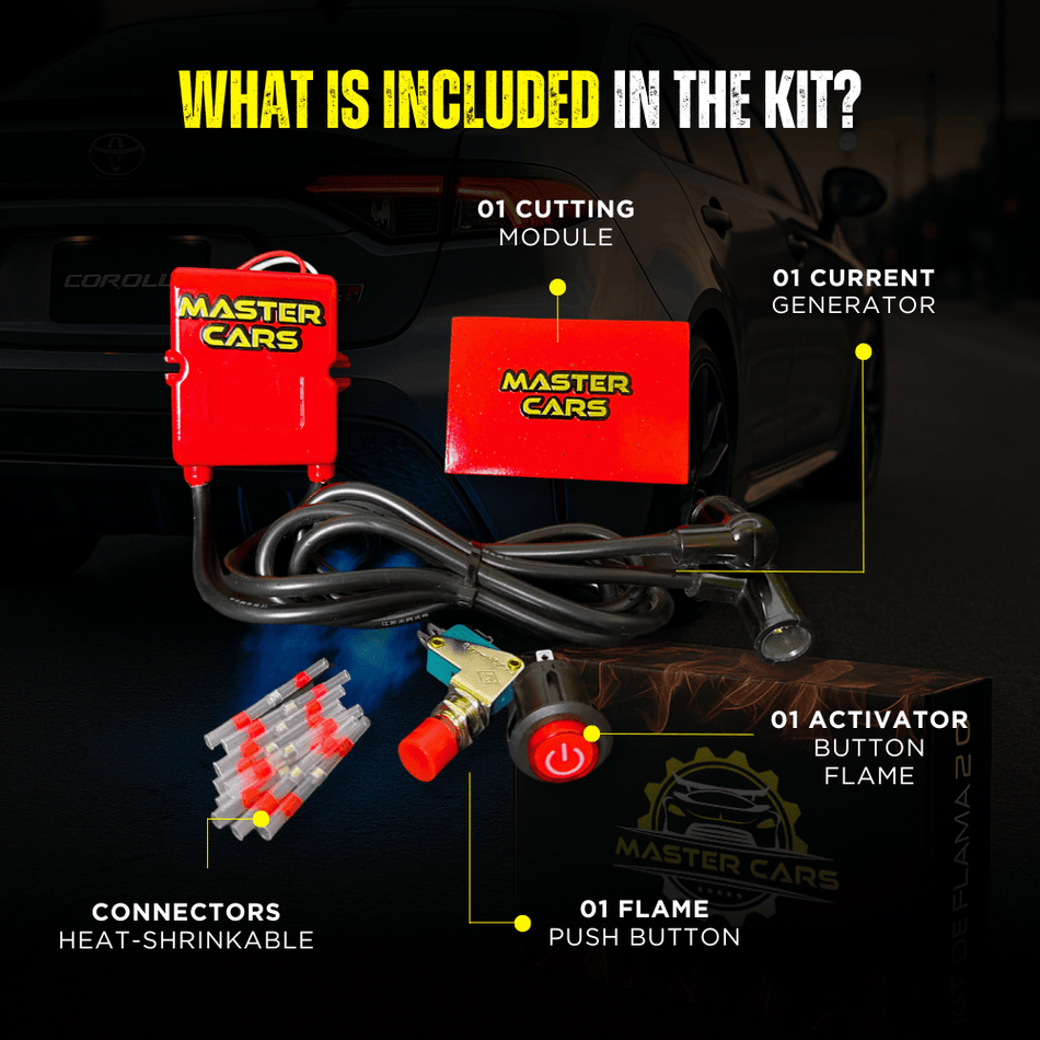 Flame Kit 2.0 for Vehicles - Unleash Power and Spectacle from Your ...