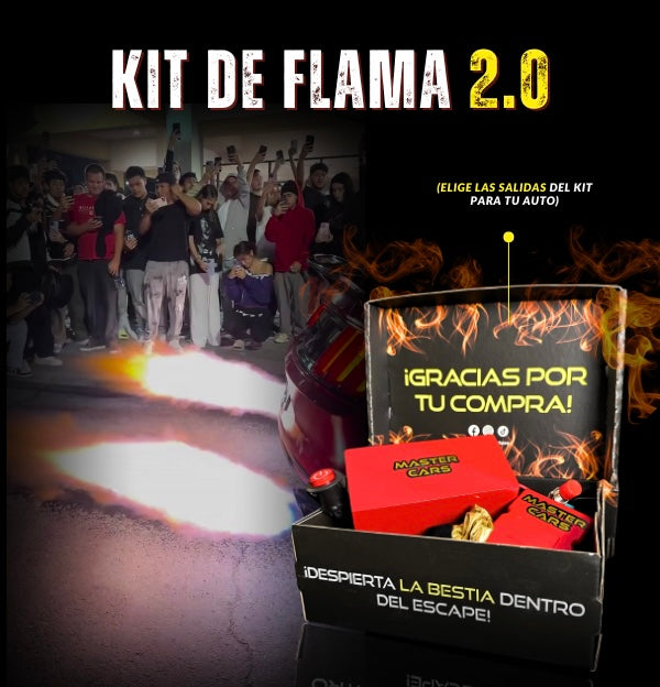Kit de Flama 2.0 para Vehículos - Potencia y Espectáculo en tu Escape ...