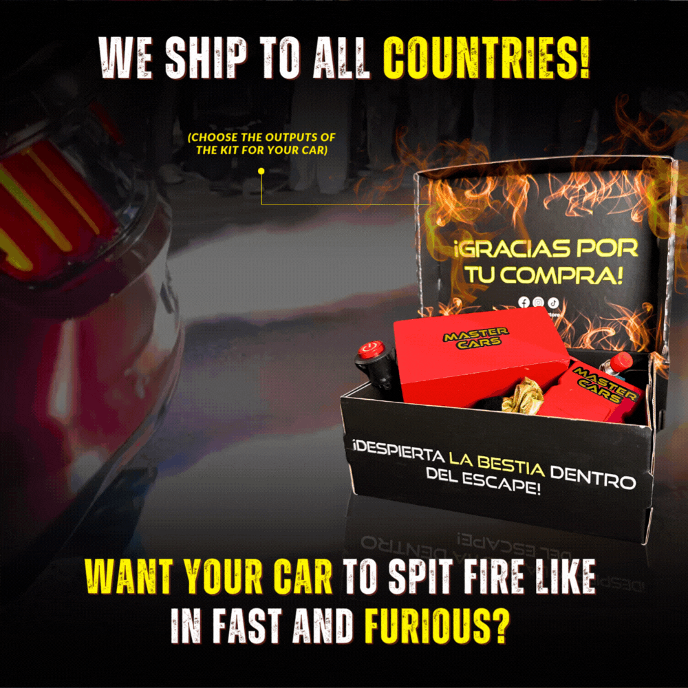 Flame Kit 2.0 for Vehicles - Unleash Power and Spectacle from Your ...