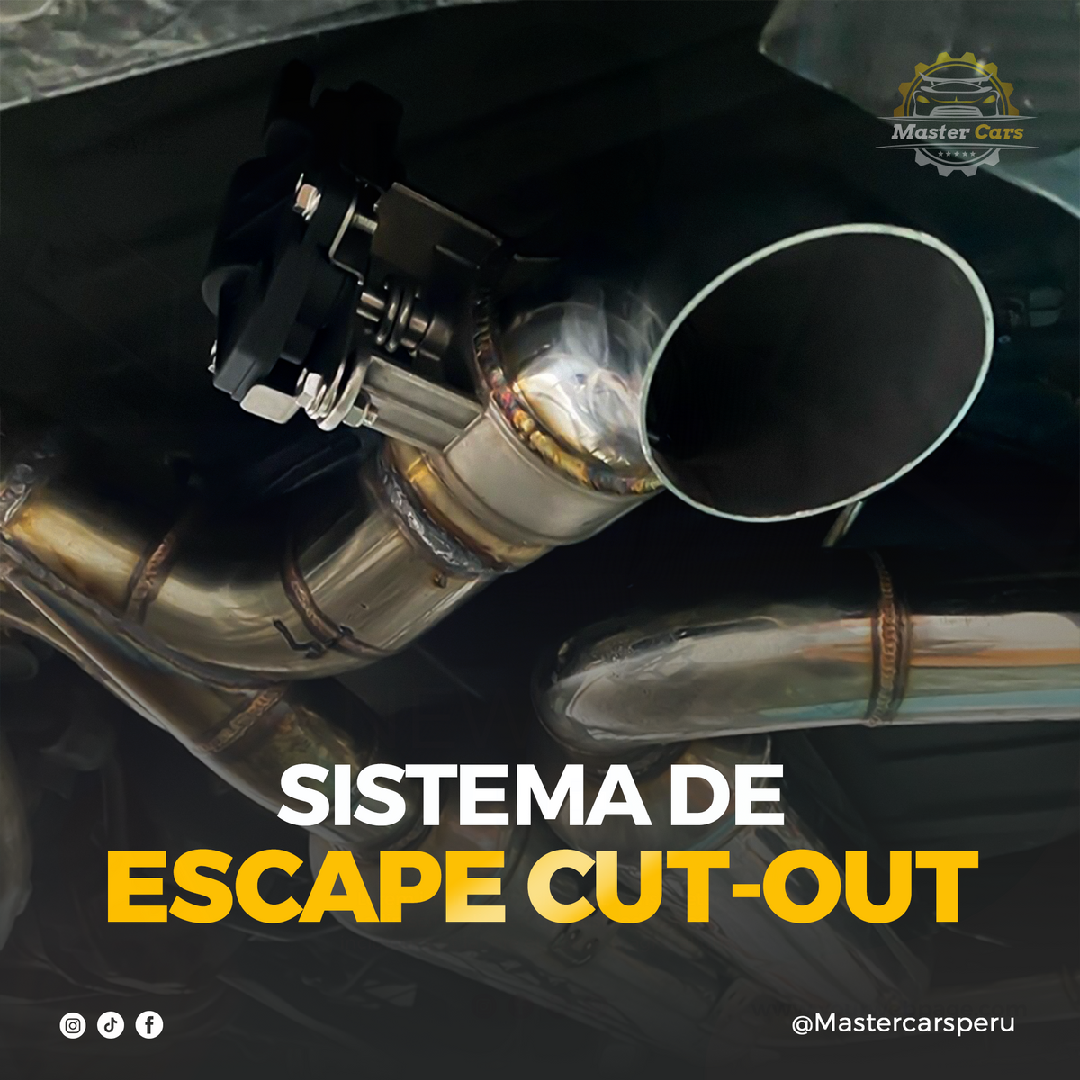 Cut‑Out inalámbrico para escape – Válvula de escape control remoto ...
